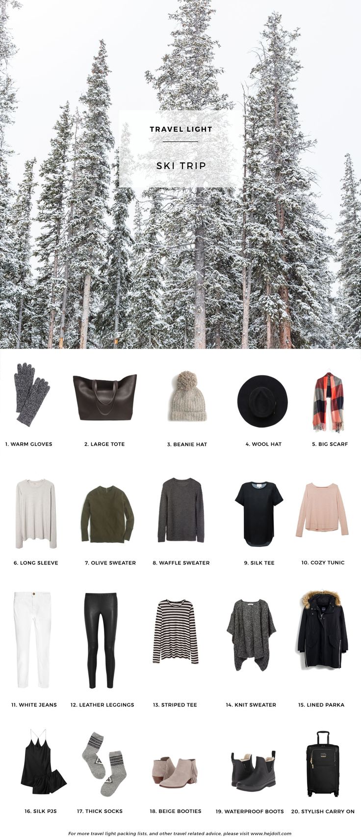 How to Pack For A Winter Getaway - Shannon April
