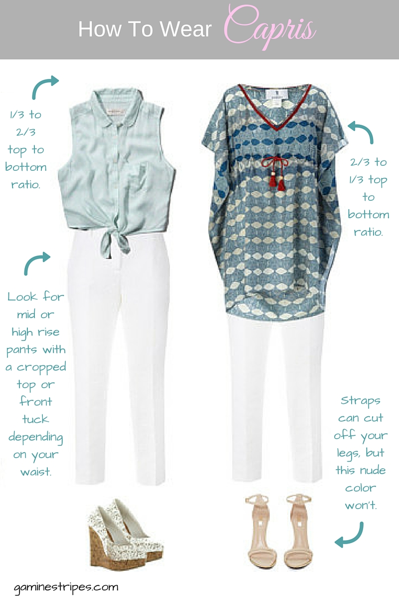How to Wear Capris or Cropped Pants - Shannon April