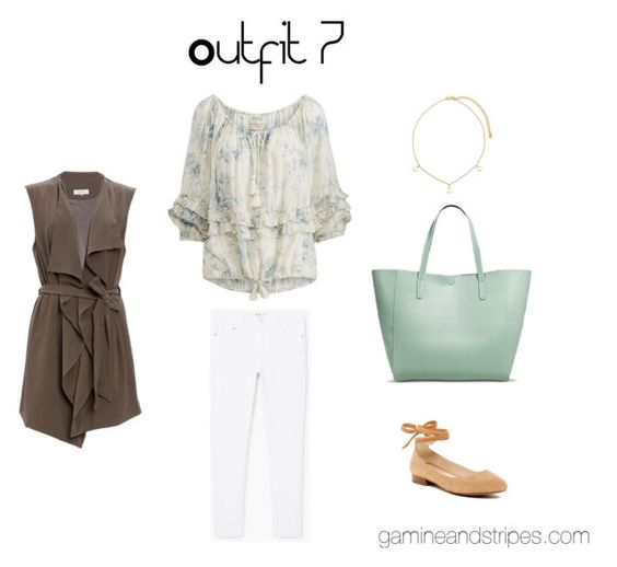 Spring Capsule + 14 Outfits - Shannon April