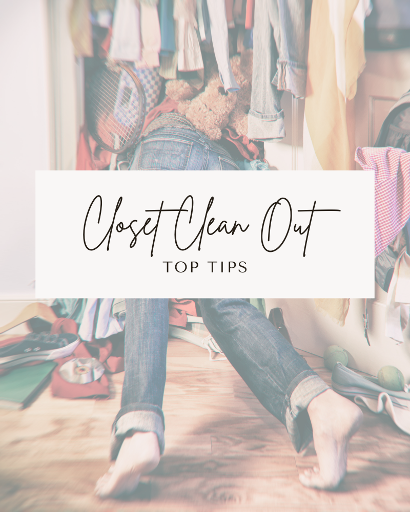 How To Do Closet Clean Out The Proper Way - Shannon April