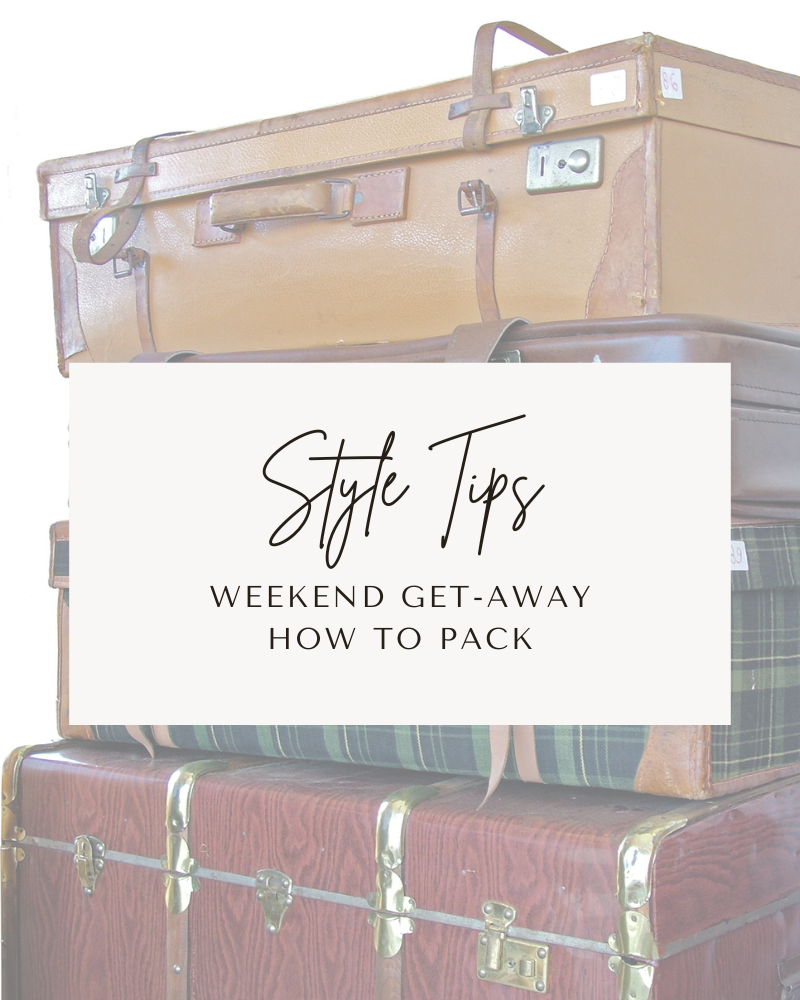 Packing For A Weekend Away: Winter Retreat - Shannon April