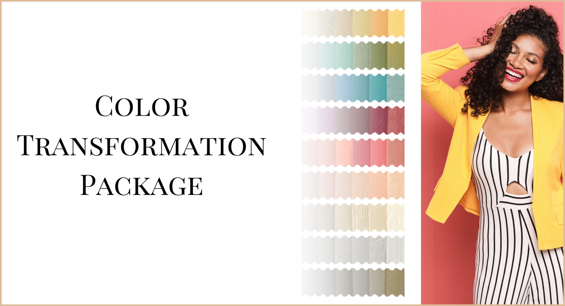Color Analysis Transformation Package - Shannon April